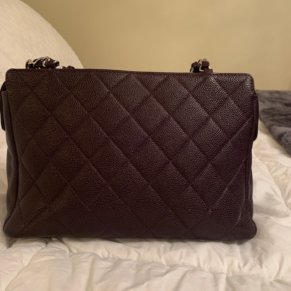 CHANEL | Bags | Chanel Vintage Plum Colored Bag | Poshmark